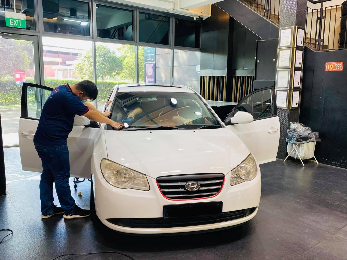 Hyundai Avante and other models - Infratint Singapore - Heat Under Control