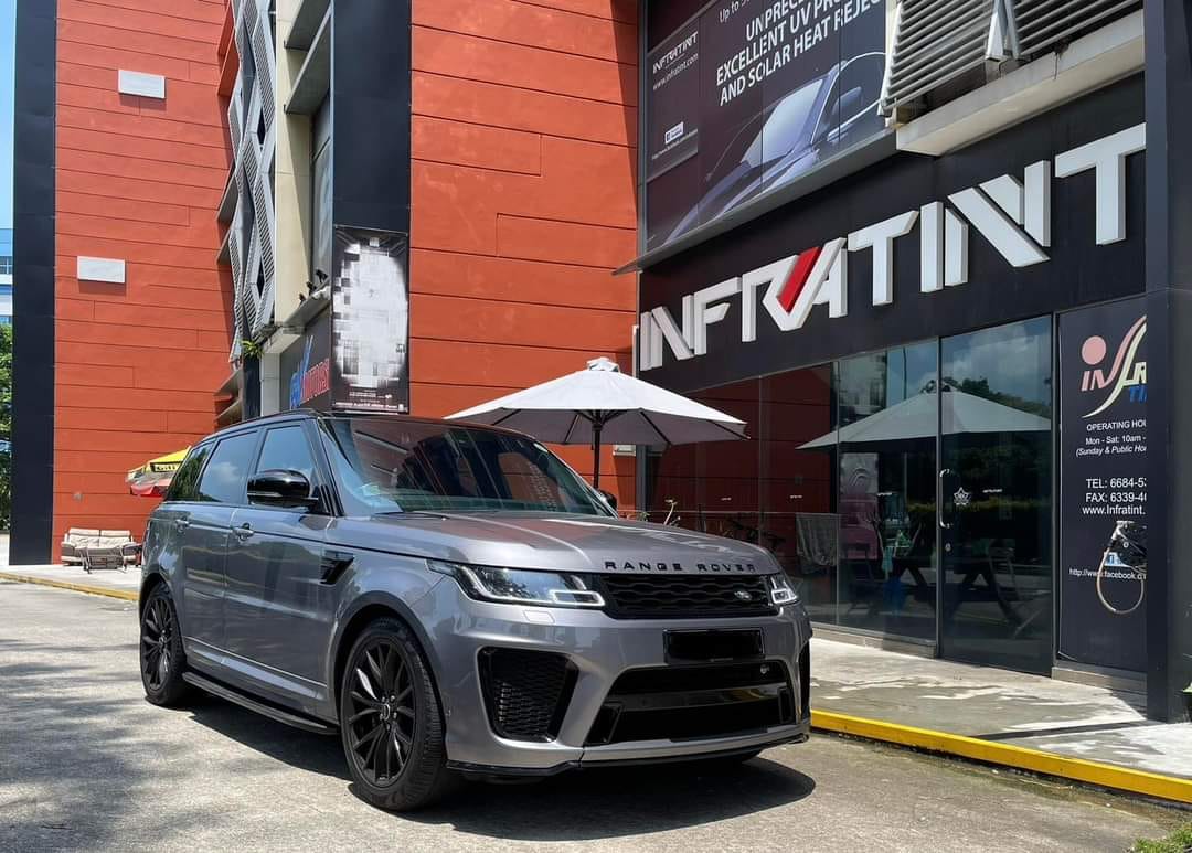Range Rover SVR Gets Infratint Protection - Infratint Singapore - Heat ...