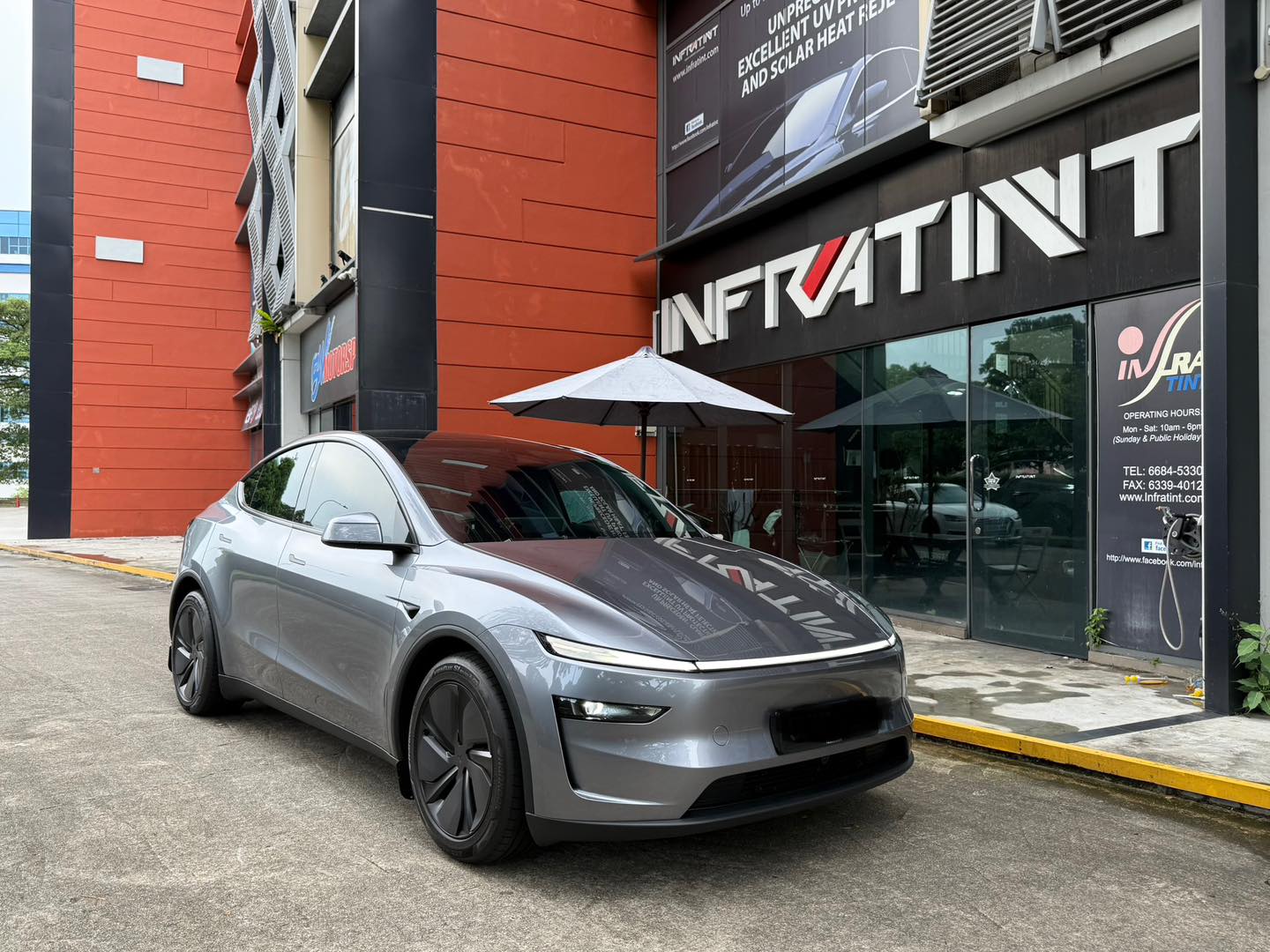 Tesla Model Y Juniper Quicksilver Gets the INFRATINT Touch - Infratint ...